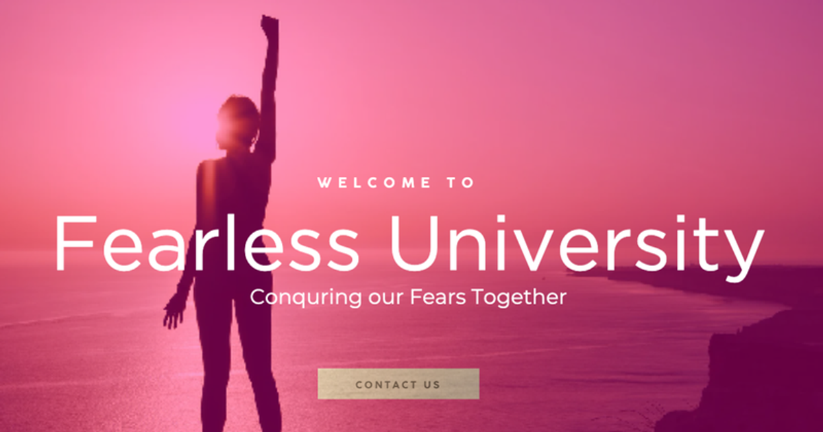 Fearless University Website